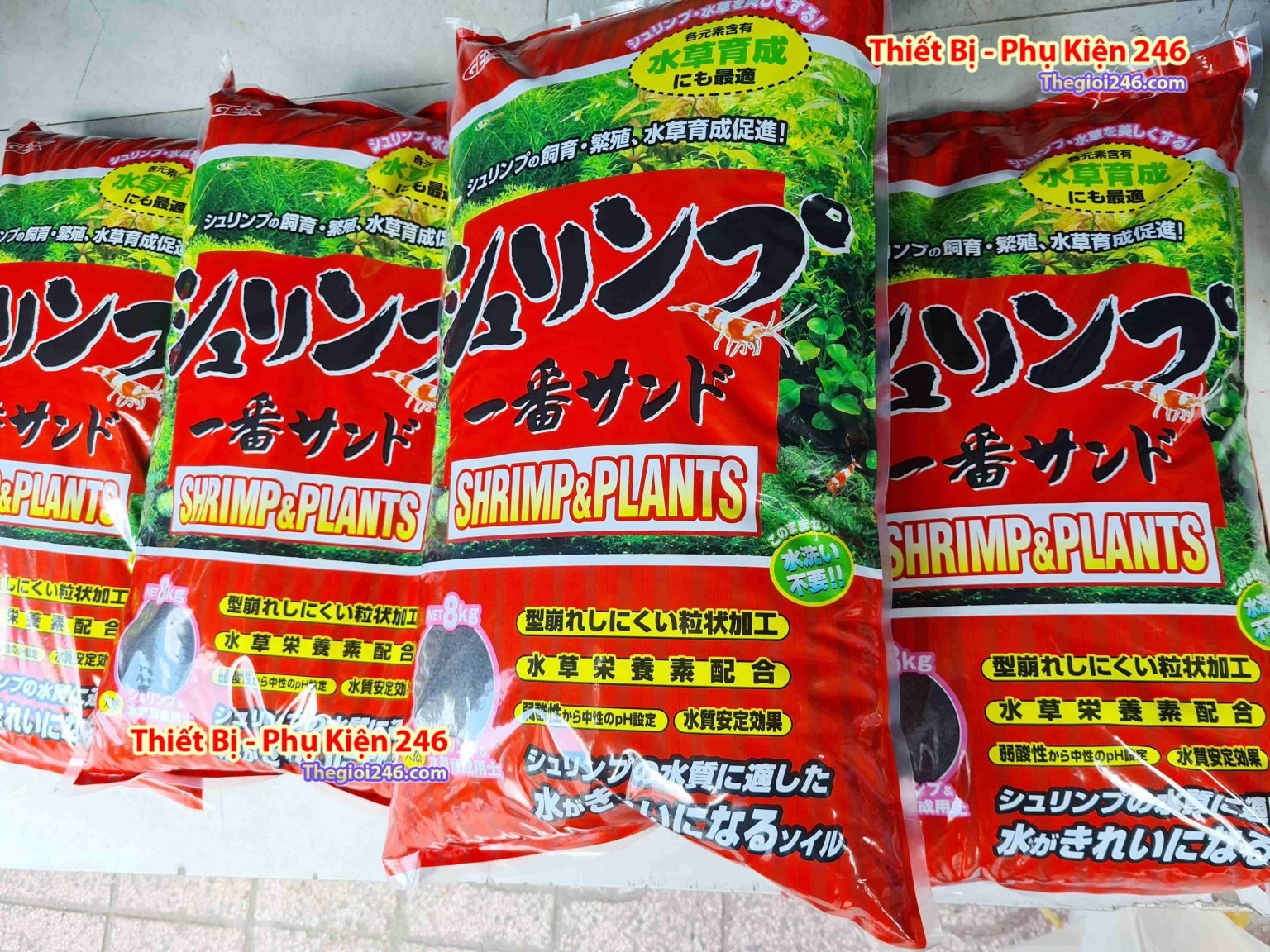 Gex đỏ 8kg Phân nền Nhật chuyên trồng cây – chuyên nuôi tép hồ thủy sinh 8kg (GEX Đỏ) – SAIGON ...